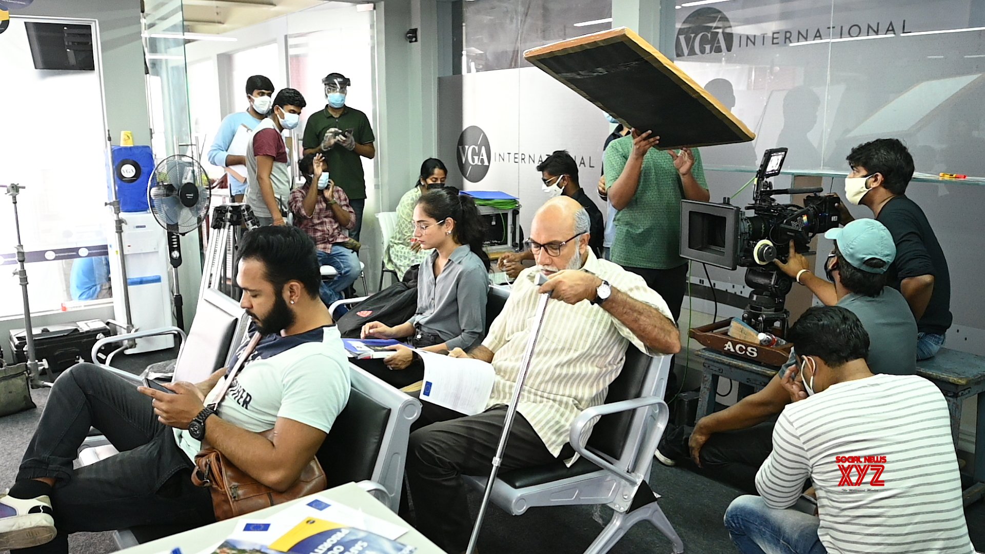 Six Male And Six Female Lead Actors In Nani Presents, Wall Poster ...