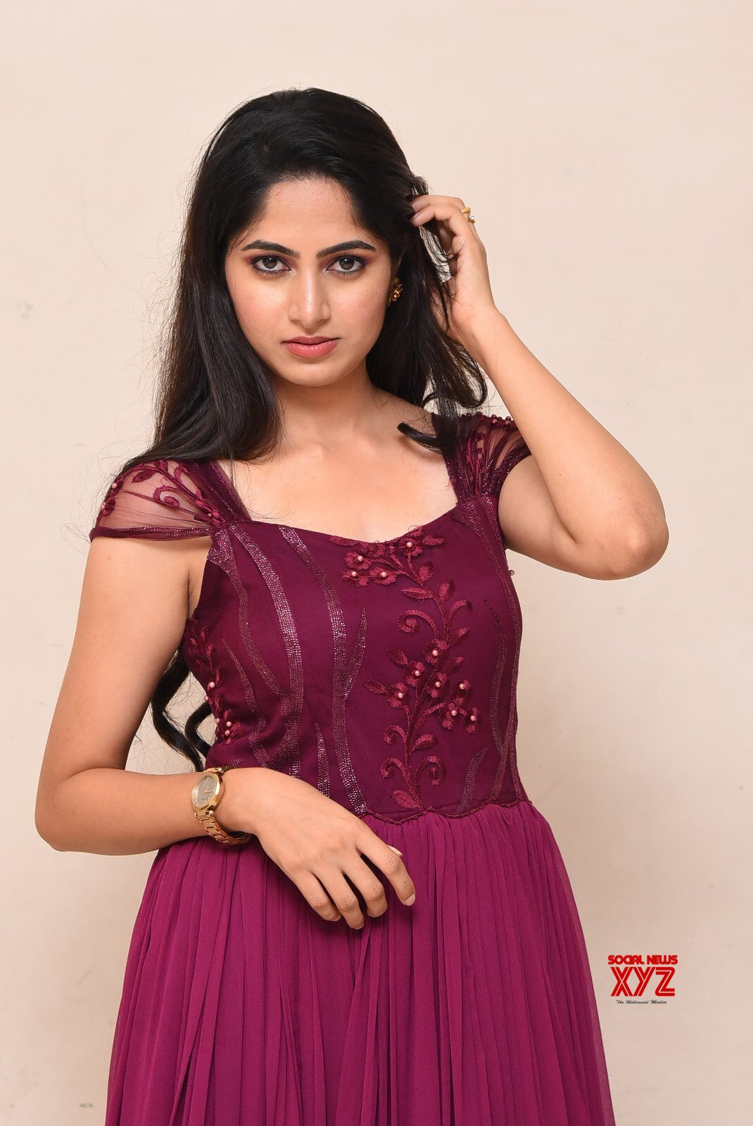 Actress Kushi Ravi Stills From Dia Movie Pre Release Event - Social ...