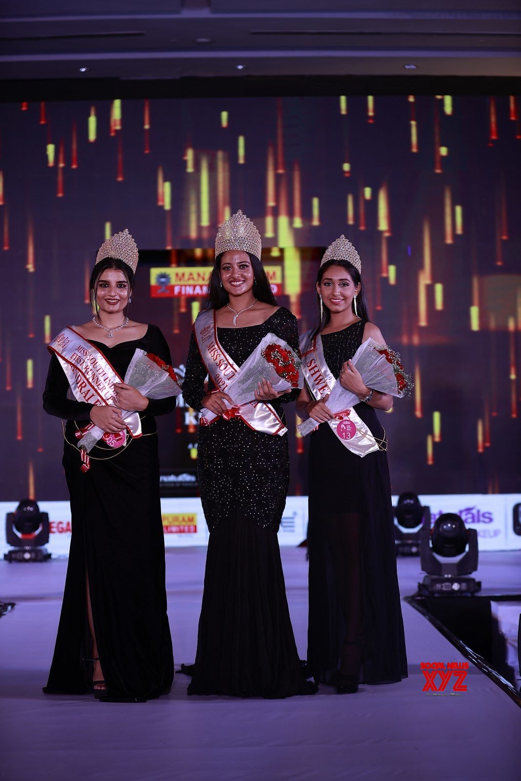 Ansi Kabeer From Kerala Bagged The Title Manappuram Miss South India ...