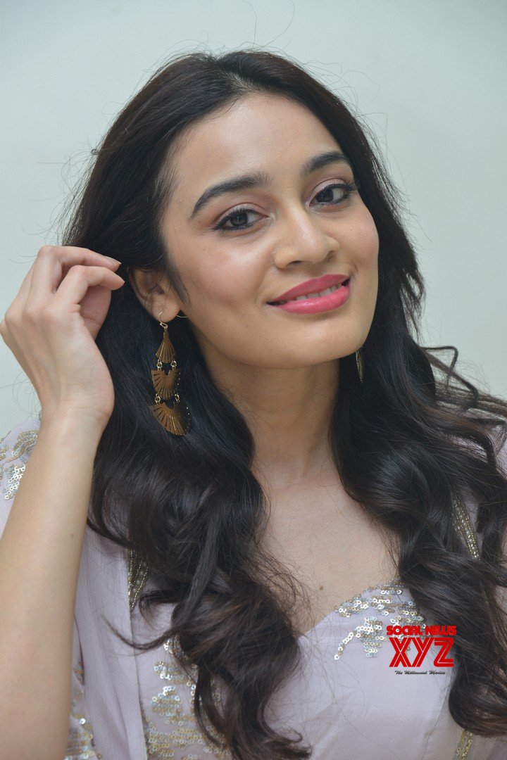 Actress Satwika Stills From Neetho Movie Teaser Launch - Social News XYZ