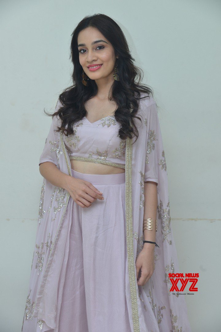 Actress Satwika Stills From Neetho Movie Teaser Launch - Social News XYZ