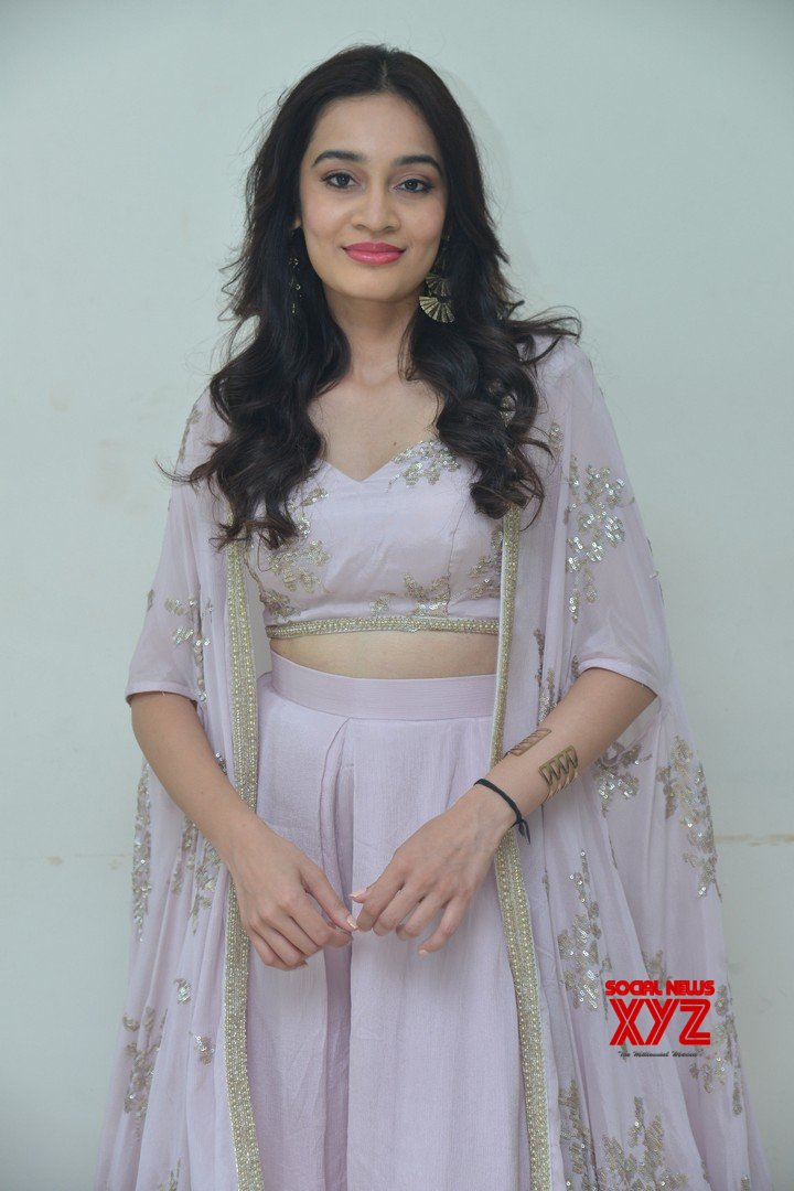 Actress Satwika Stills From Neetho Movie Teaser Launch - Social News XYZ