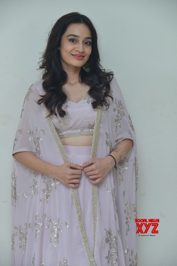 Actress Satwika Stills From Neetho Movie Teaser Launch - Social News XYZ