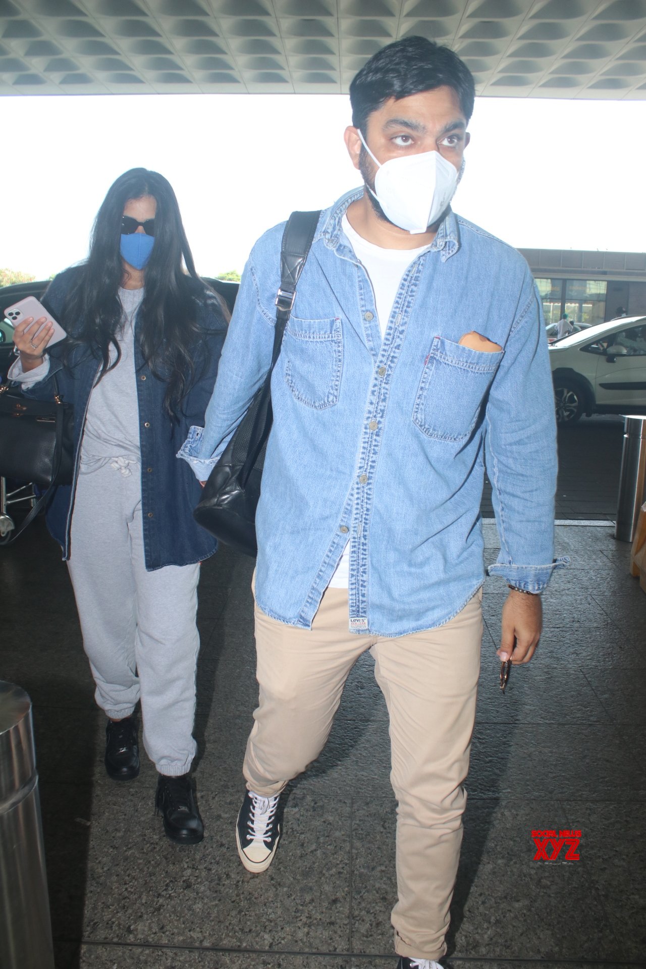 Rhea Kapoor With Husband Karan Boolani Spotted At Airport Departure ...