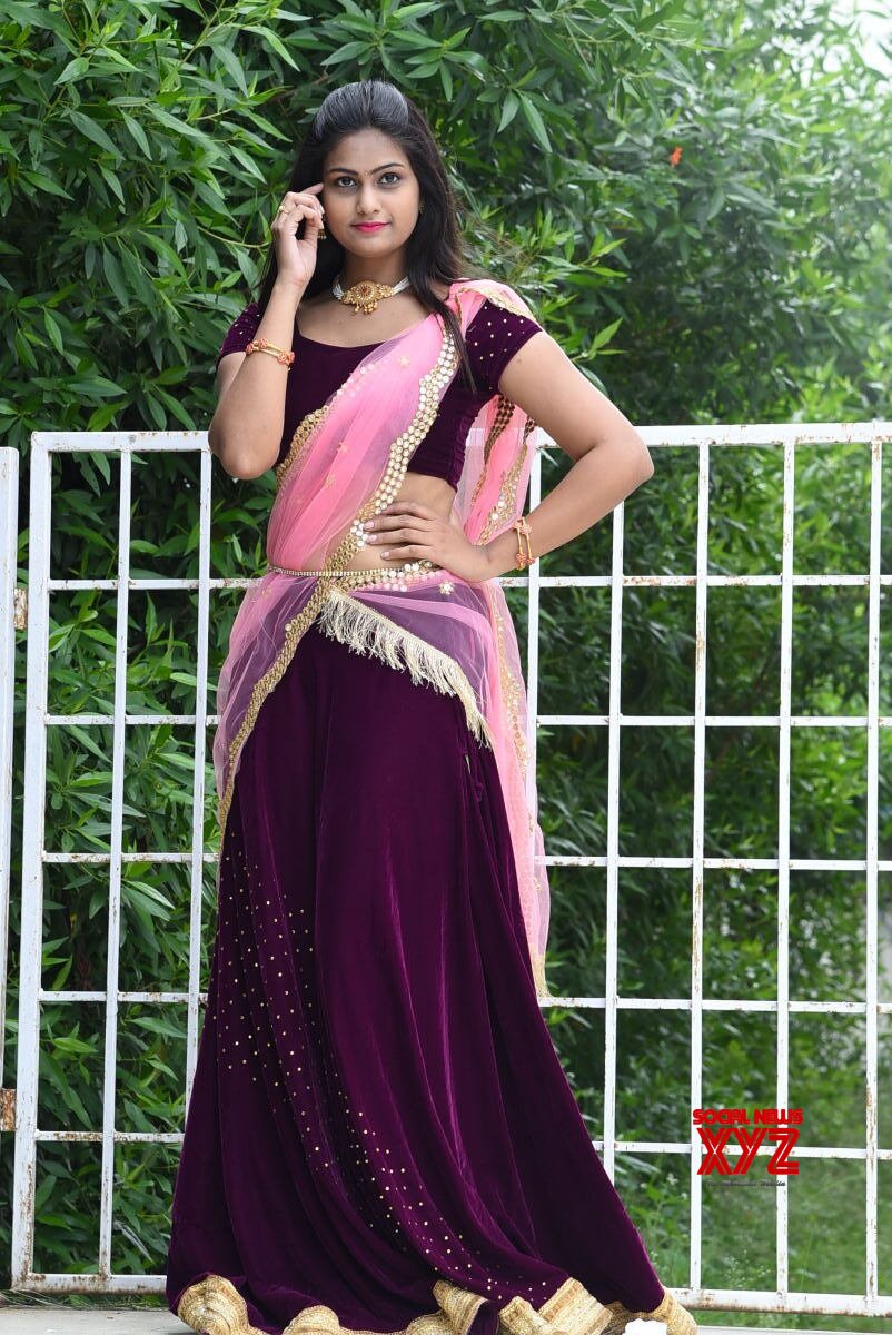 Actress Viharika Chowdary Glam Stills From Murugan Movie Opening ...