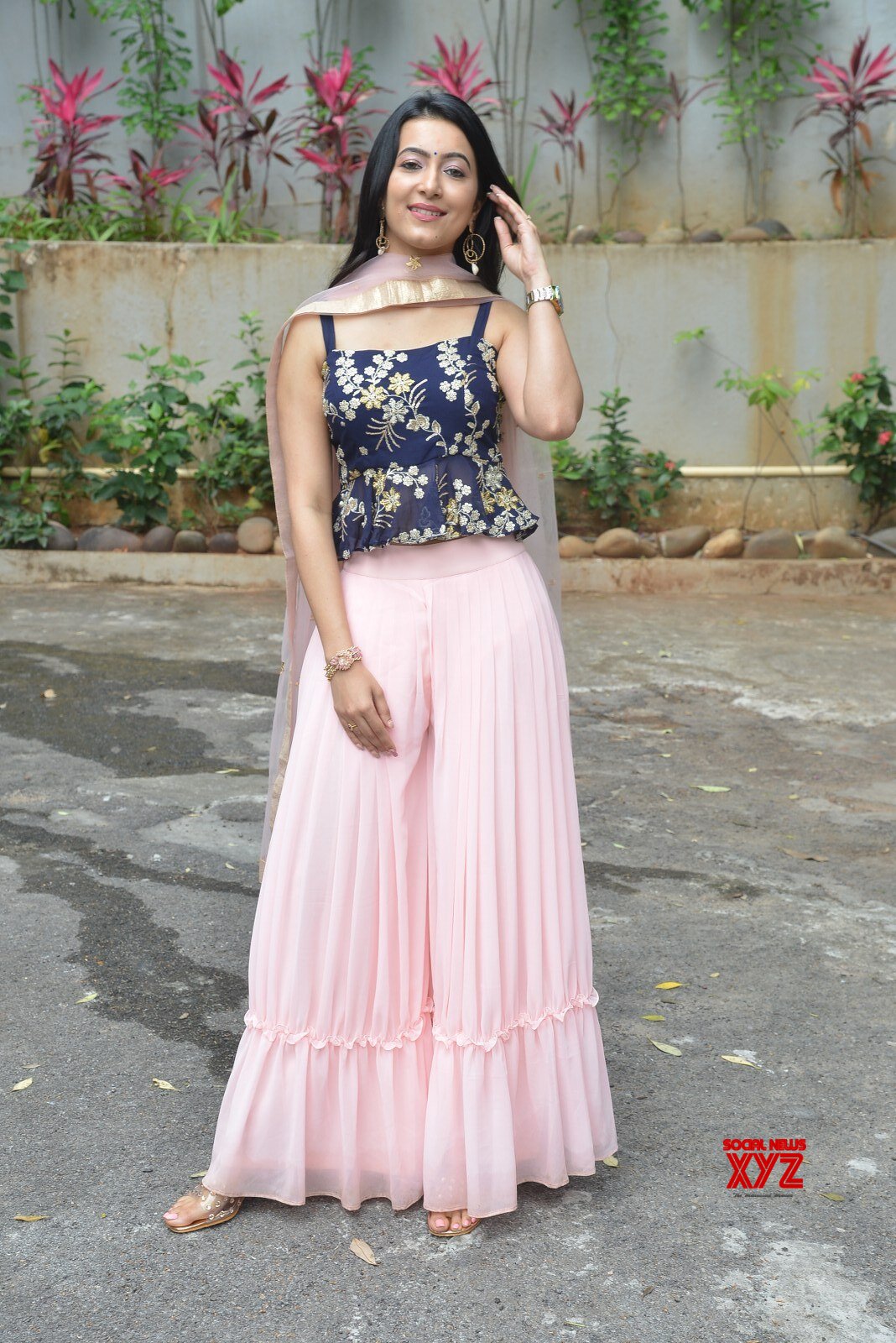 Actress Adwiti Shetty Stills From Mr Beggar Movie Opening - Social News XYZ