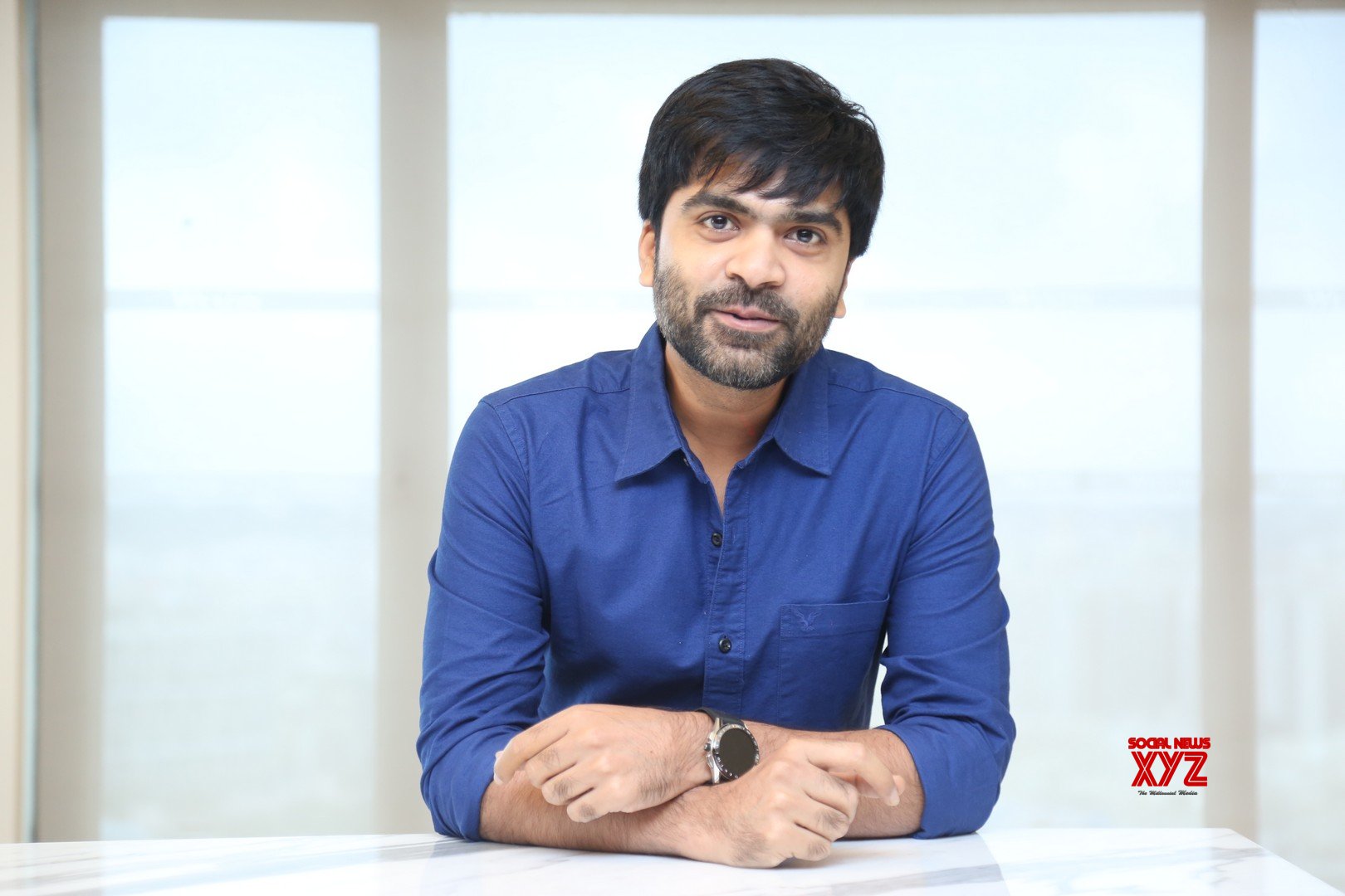 Hero Simbu Stills From Loop Movie Interview - Social News XYZ