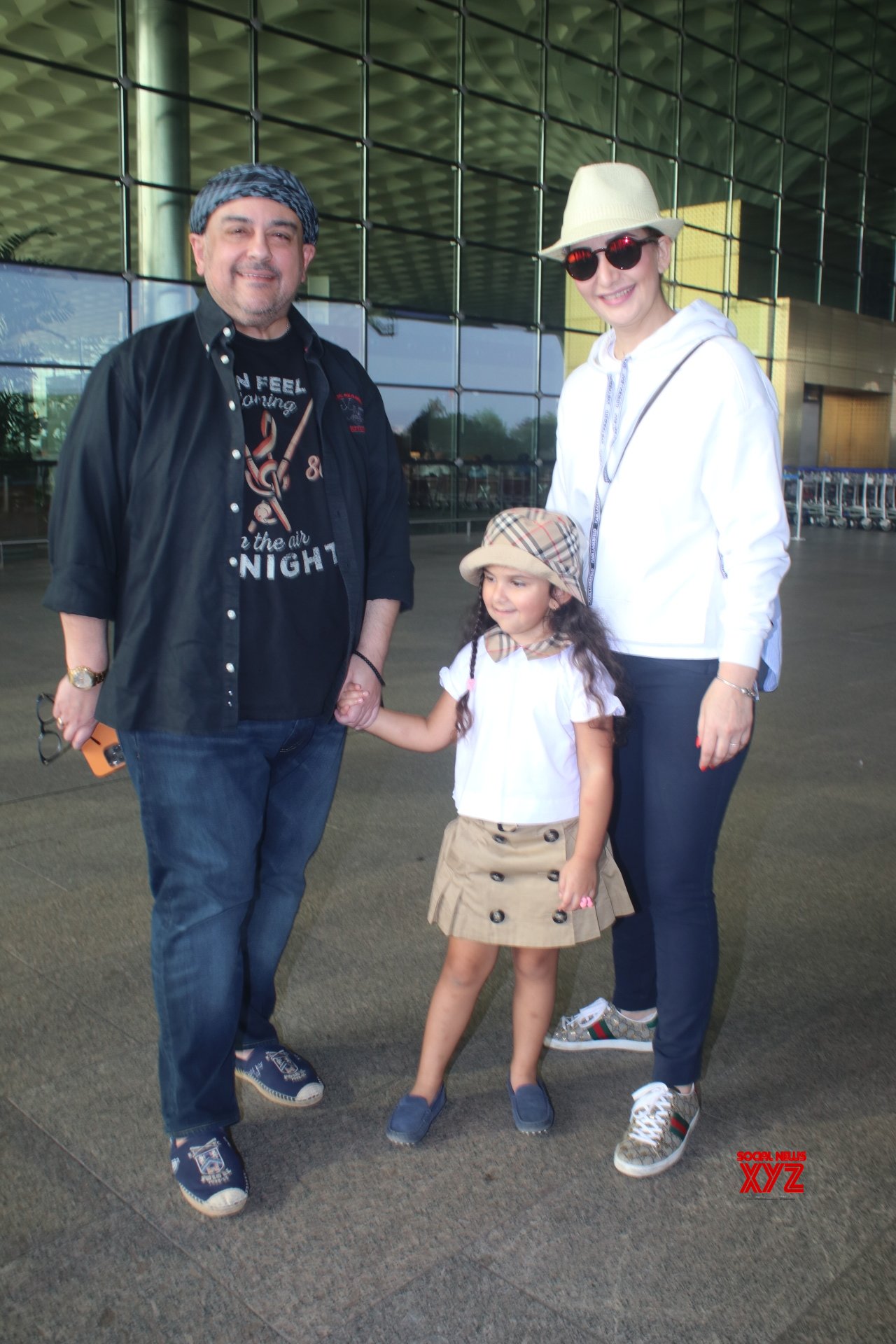 Adnan Sami With Family Spotted At Airport Departure - Gallery - Social ...