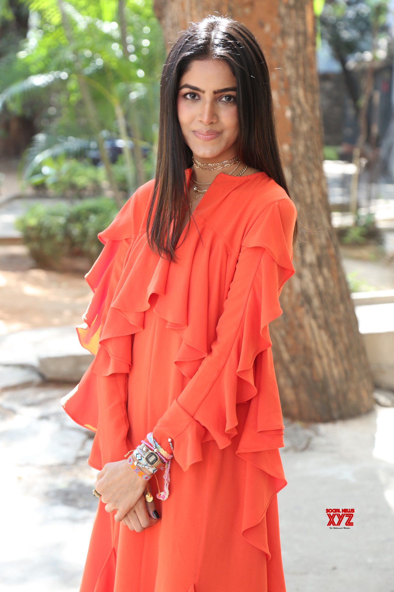 Actress Drishika Chandar Glam Stills From Manasa Namaha Movie Press ...