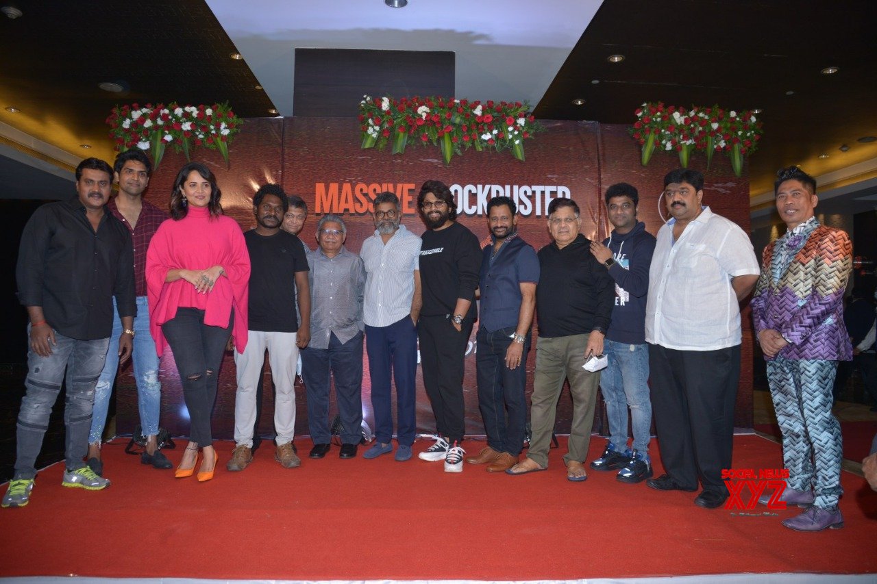 Allu Arjun's Pushpa The Rise Movie MASSive Party - Gallery - Social ...