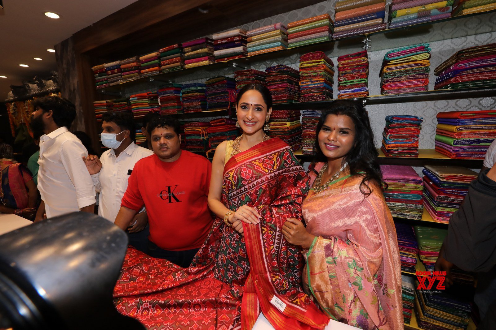 Mugdha 14th Store Launched at Kakinada by Actress Pragya Jaiswal ...