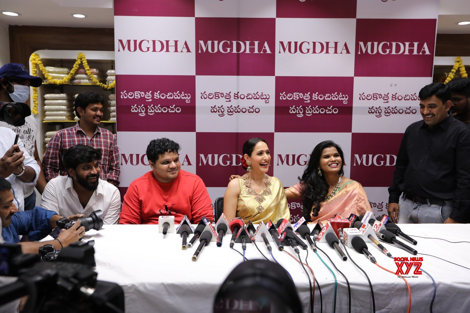 Mugdha 14th Store Launched at Kakinada by Actress Pragya Jaiswal ...