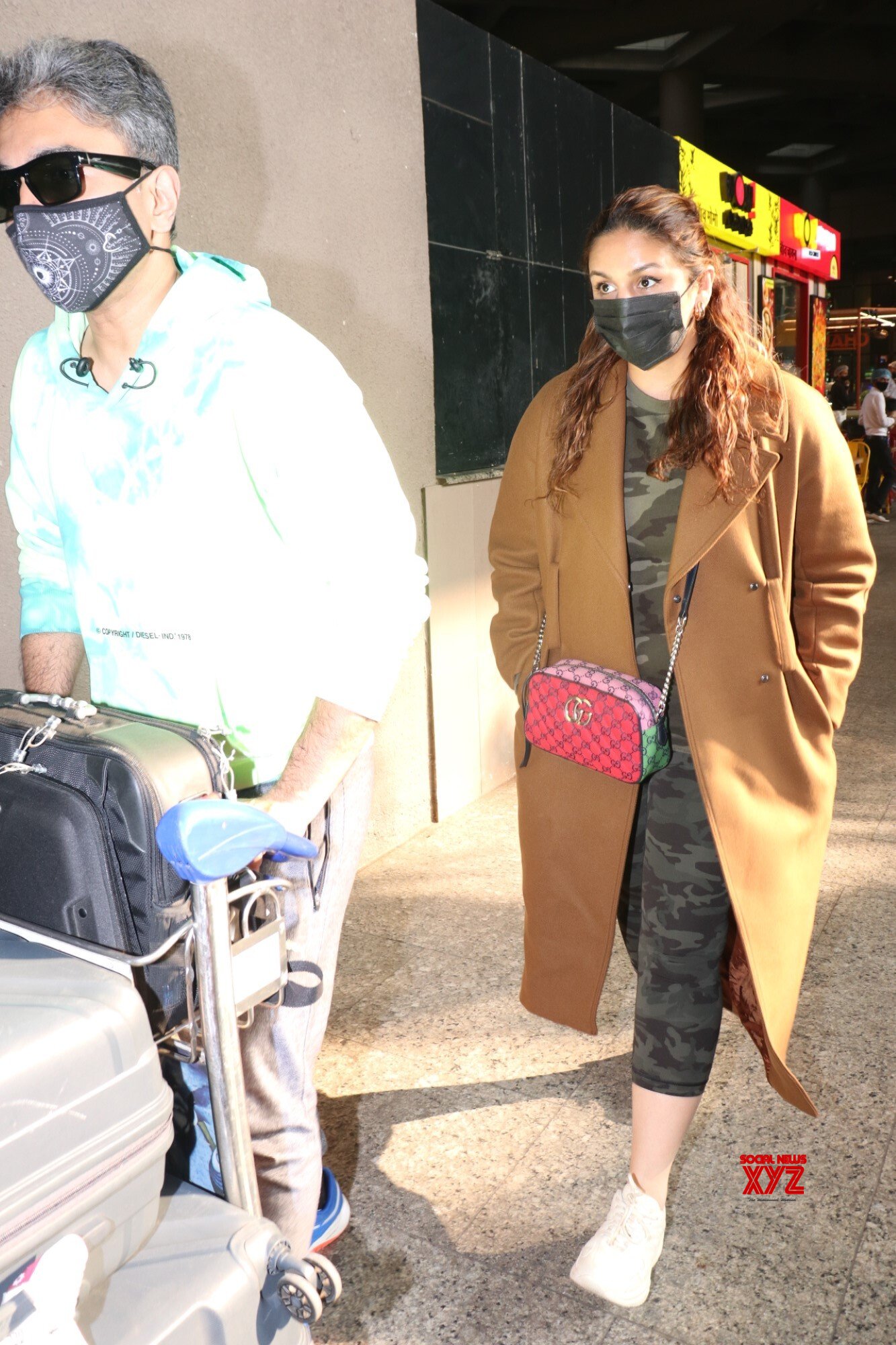 Huma Qureshi And Zaheer Iqbal Spotted At Airport Arrival - Gallery ...