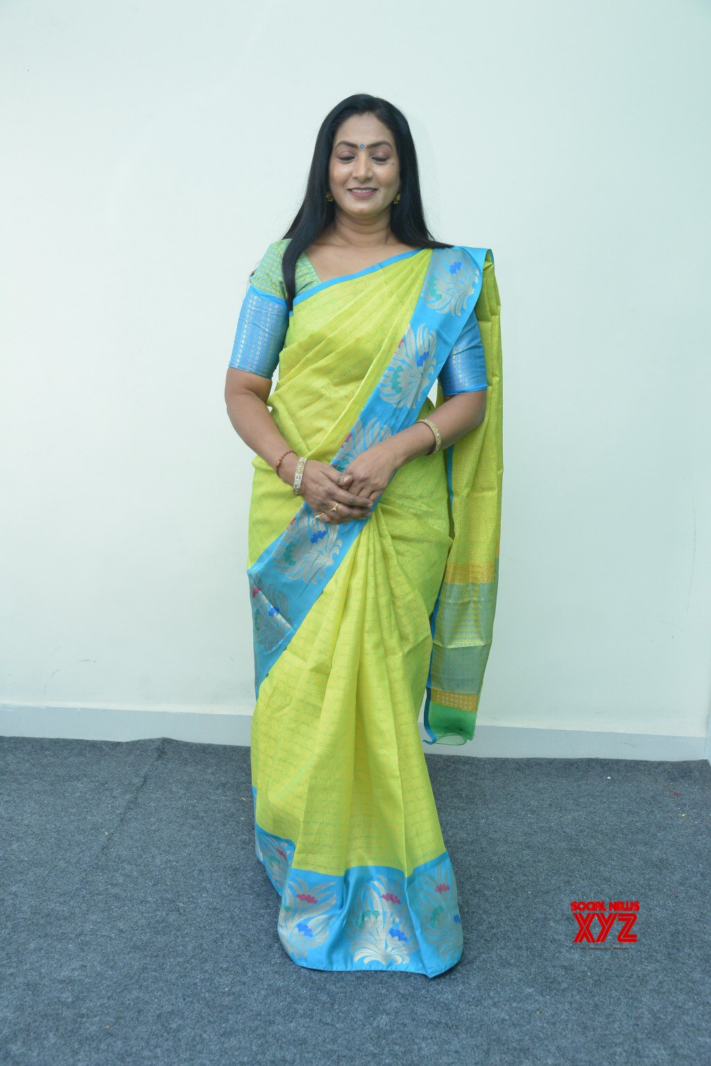 Actress Aamani Stills From Allantha Durana Movie Pres Meet - Social ...