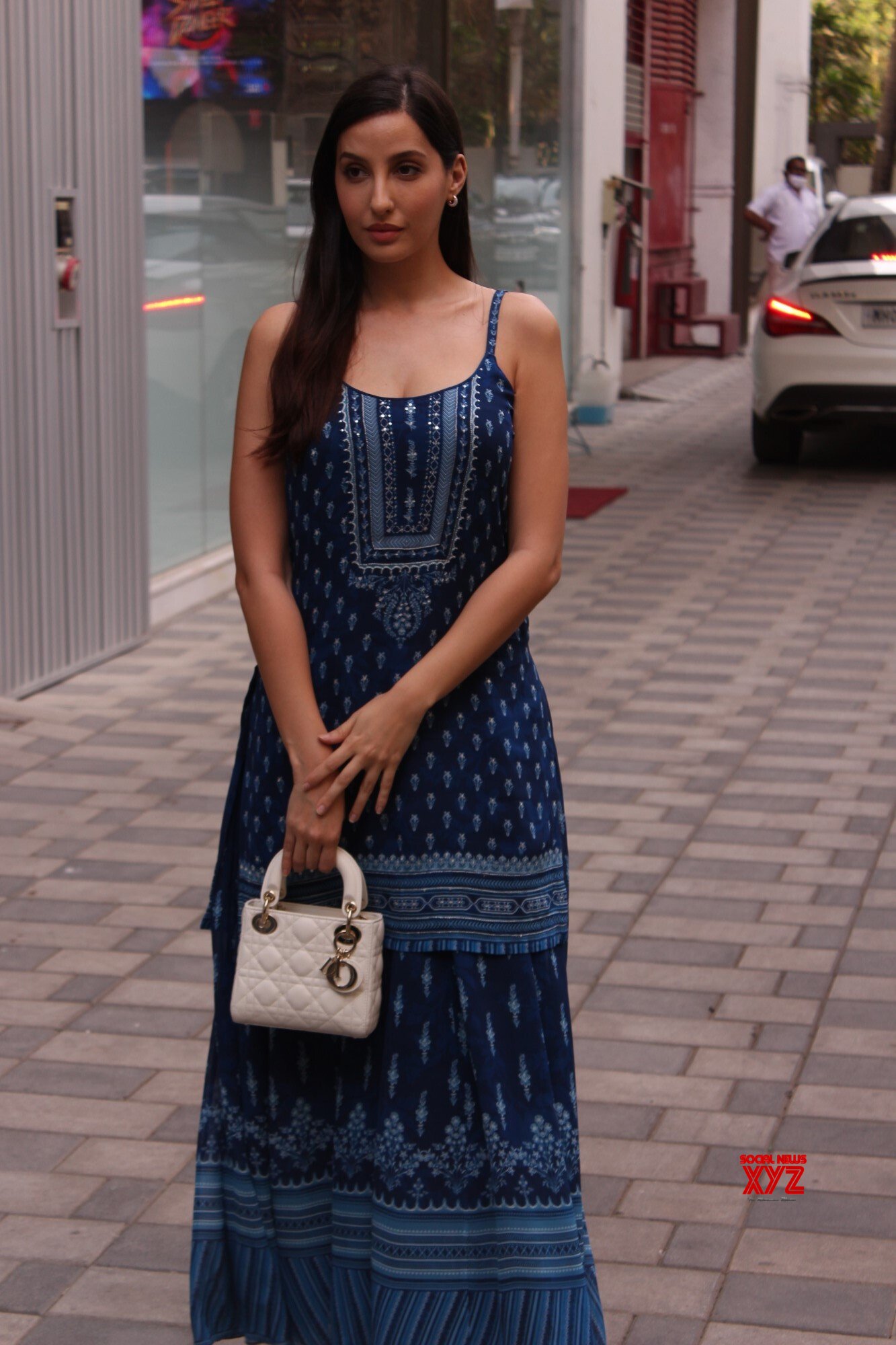 Actress Nora Fatehi Spotted At T Series Office - Gallery - Social News XYZ