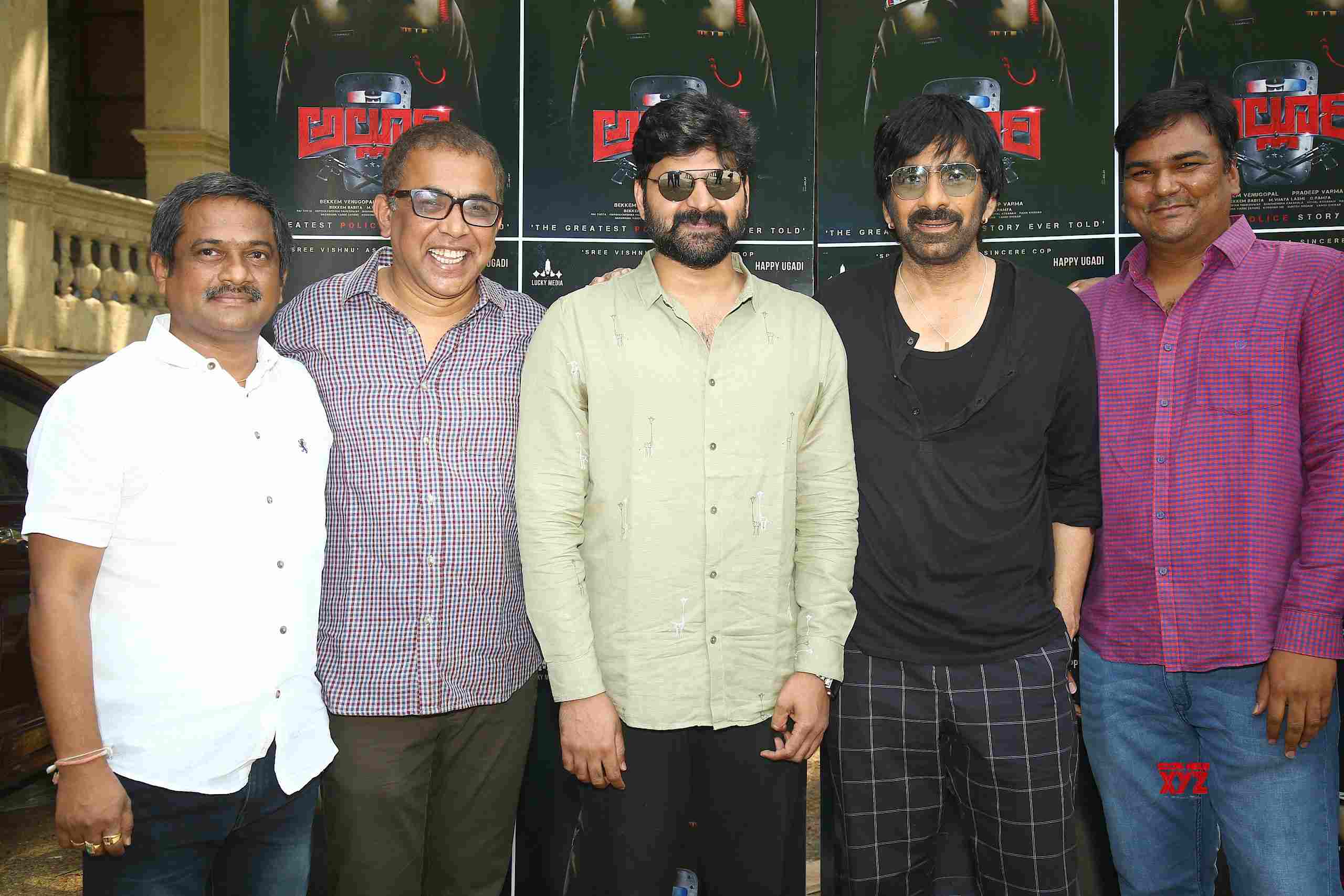 Mass Maharaja Ravi Teja Launch Pre Look Of Sree Vishnu, Pradeep Varma ...