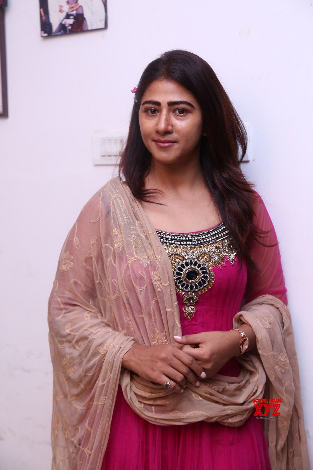 Actress Sowjanya Shiva Glam Stills From Anushka Movie Trailer Launch ...