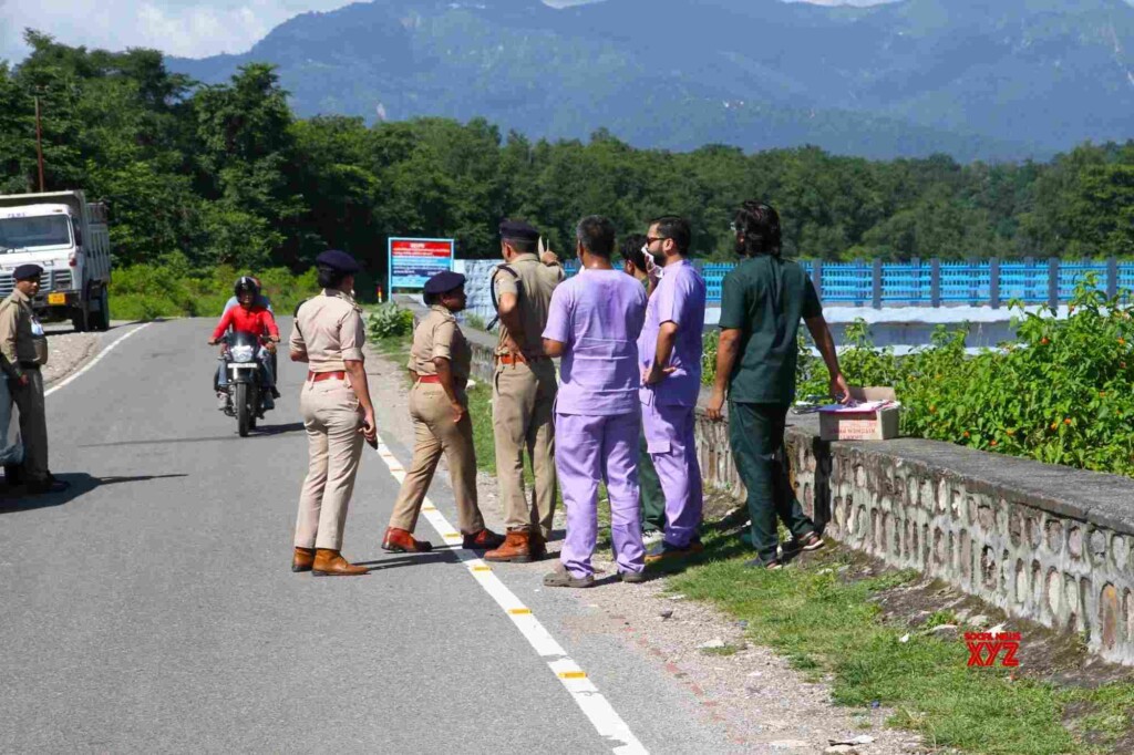 : Rishikesh: SIT team and Police personnel investigate near the Chilla ...