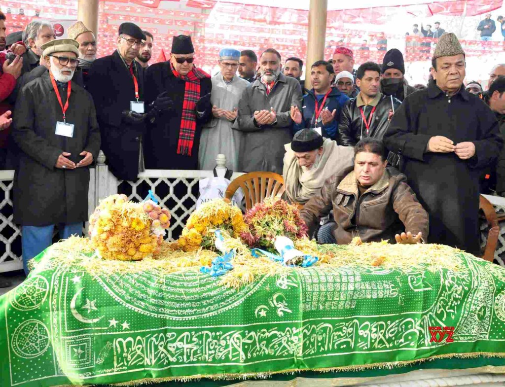 Srinagar: Tribute to National Conference party founder Sheikh Mohammad ...