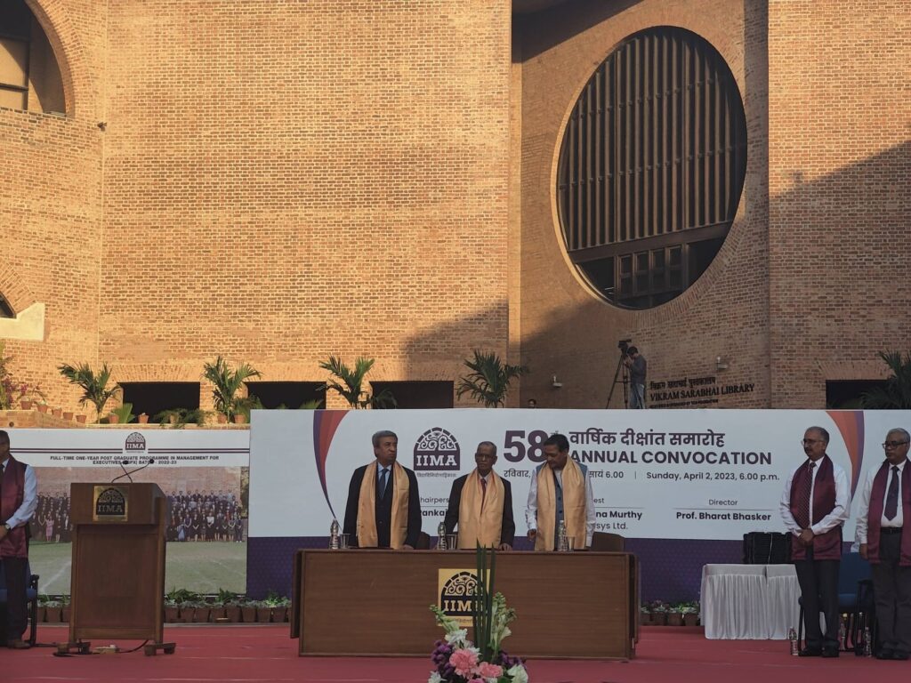 IIM Ahmedabad holds 58th convocation, 597 students graduate - Social ...