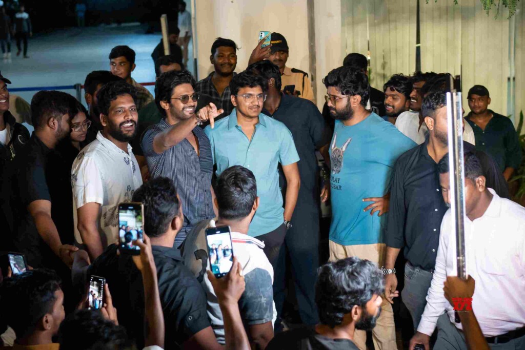 Ms Shetty Mr Polishetty Movie Team Hungama At Sreenidhi College Gallery ...