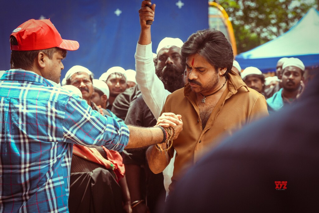 Power Star Pawan Kalyan And Harish Shankar's Ustaad Bhagat Singh - Working Stills 1 - Social ...