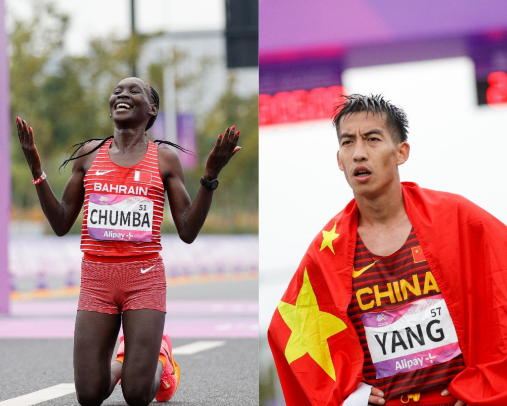 Asian Games: Bahrain wins women's marathon for third time; China claims ...