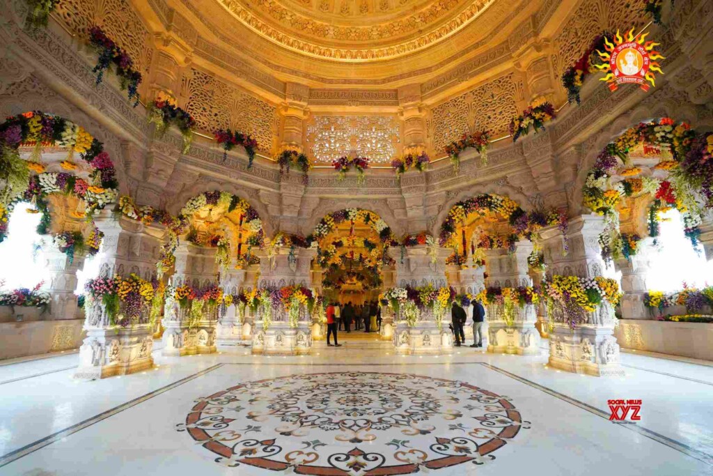Ayodhya: Inside view of the Ram Temple ahead of its consecration ...