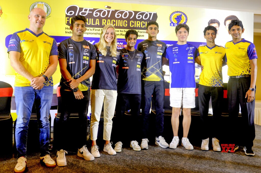 Chennai : Formula 4 Race Press Conference at Marina Beach #Gallery ...
