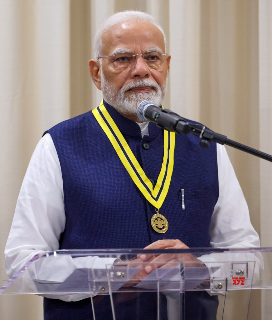 Guyana: Prime Minister Narendra Modi receives Commonwealth of Dominica ...
