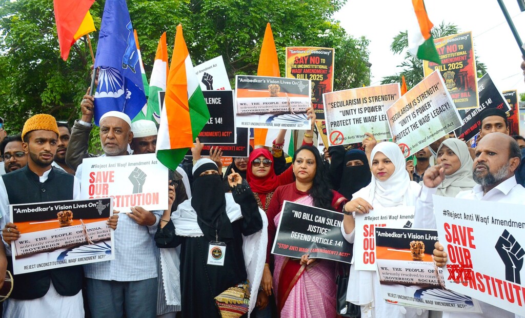 Bengaluru: Protest Against Waqf (Amendment) Act #Gallery - Social News XYZ