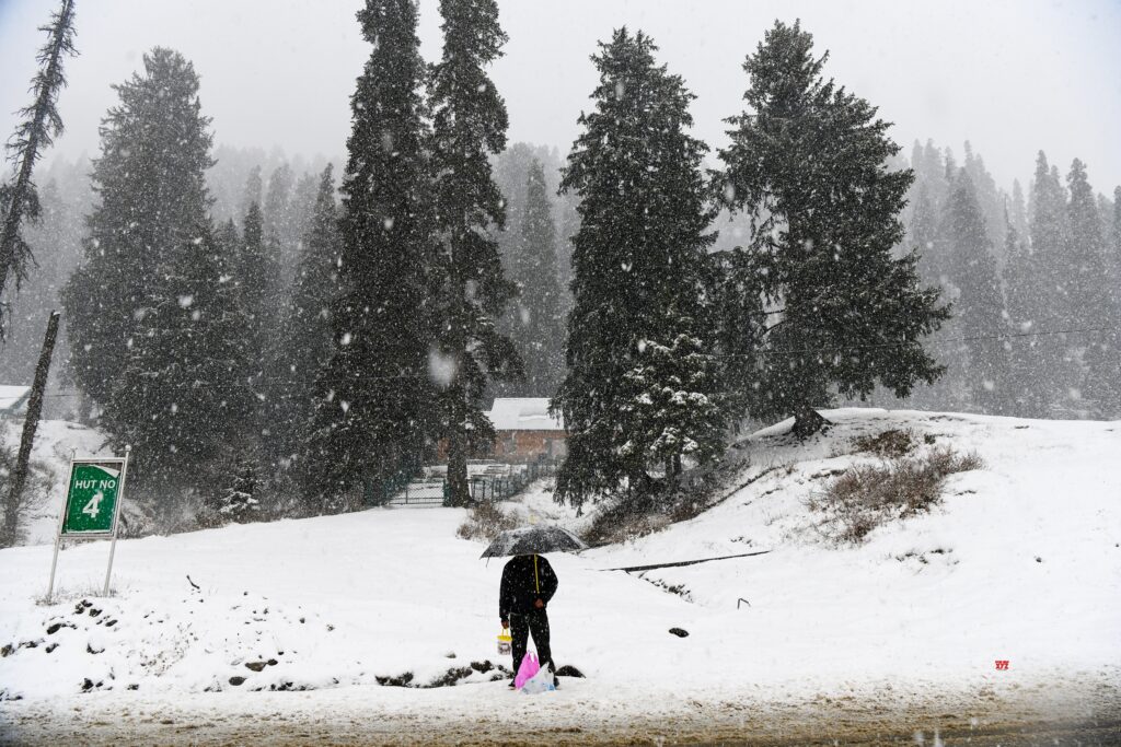 Season’s first snowfall enlivens Kashmir; Gulmarg awaits Christmas, New ...