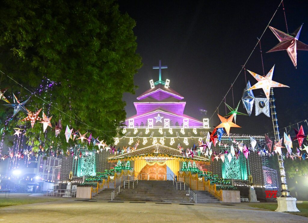 Varanasi: Cantonment Church Illuminated Ahead of Christmas #Gallery ...