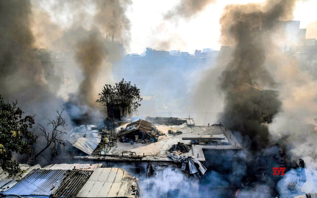 BJP protests, accuses Trinamool of setting its leader's house on fire ...